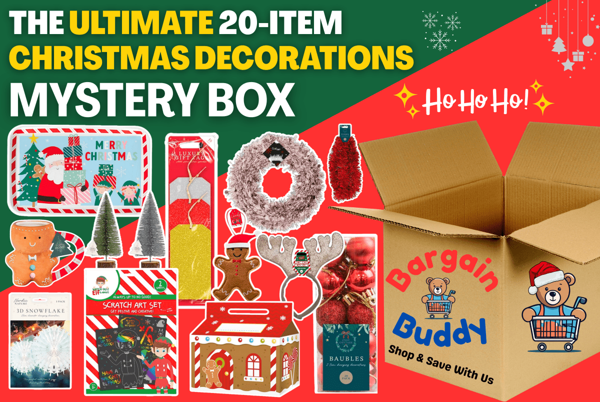 The ULTIMATE Christmas Decorations Mystery Box - Contains 20 Different ...