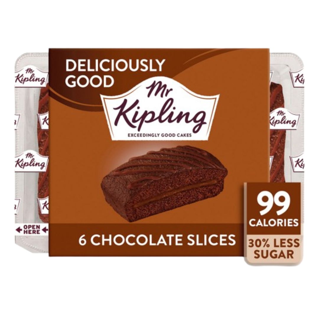 Mr Kipling Chocolate Slices - 6 Pack – Bargain Buddy UK
