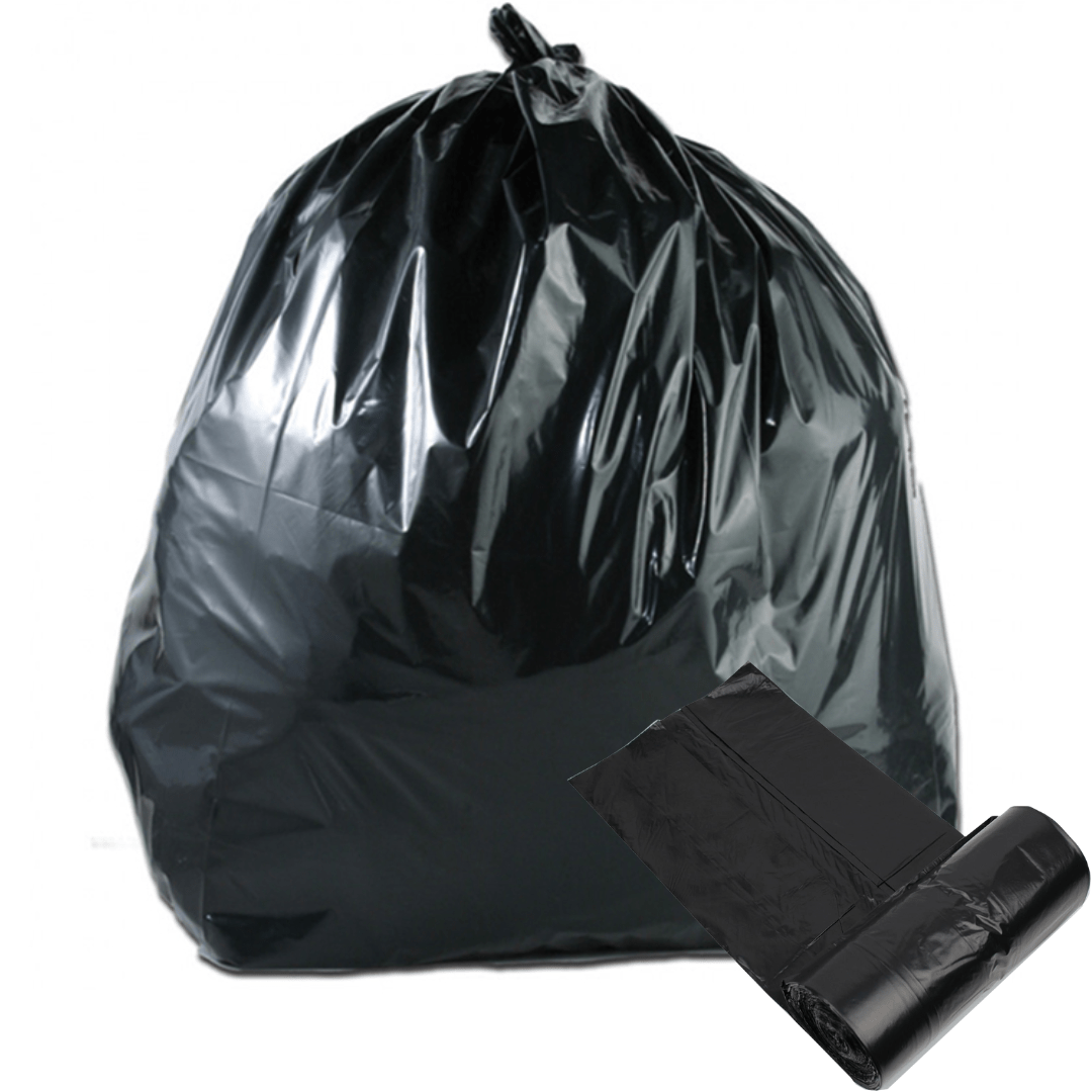 Black Bin Bags Sacks - 50pk – Bargain Buddy UK